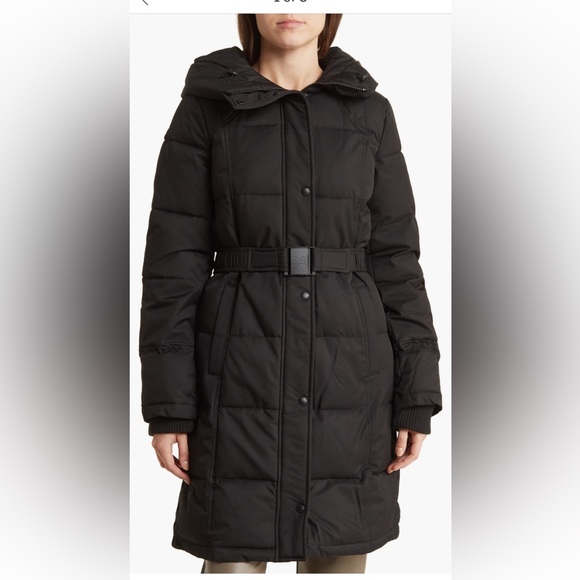 Sam Edelman | Jackets & Coats | New Sam Edelman Belted Long Puffer With ...
